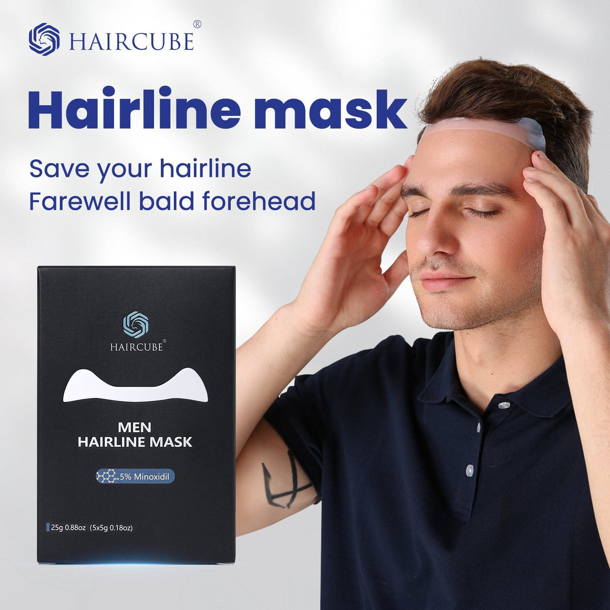 HAIRCUBE Hairline Mask Scalp Care for Male