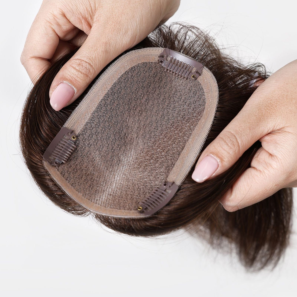 Haircube Luxurious Lace Front 100% Human Hair Toppers for Women – Hand ...