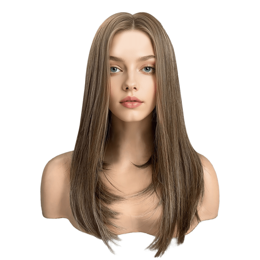 Haircube Chaya Bob Wig: Stunning Brown Longer Length Version Jewish Wi ...