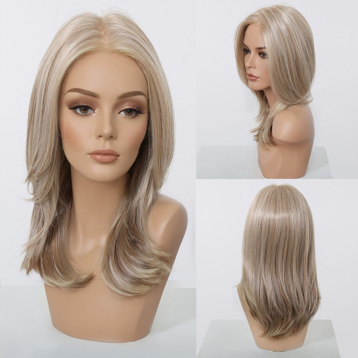 Addison-HAIRCUBE Mono Lace Front Free Part Wolf Cut Synthetic Wig 7 Sh