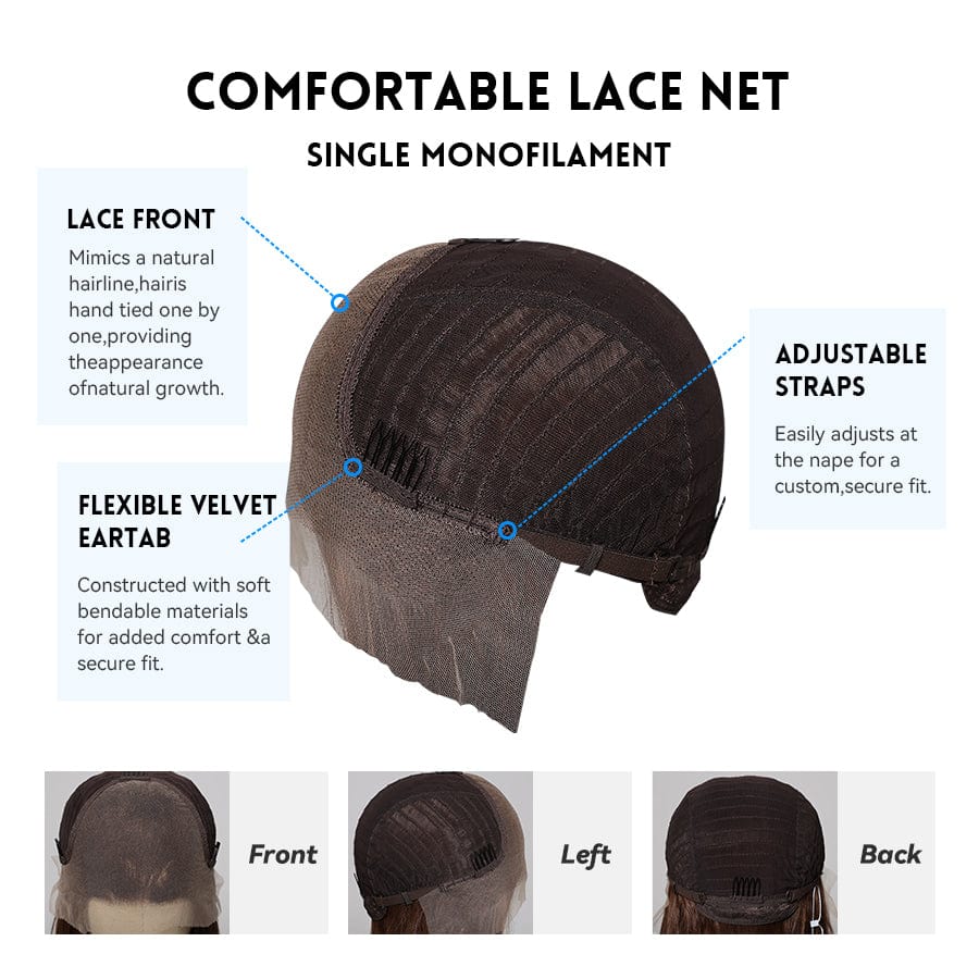 HairCube Premium Layered 13x6 Free Parting Synthetic Wig – HAIRCUBE