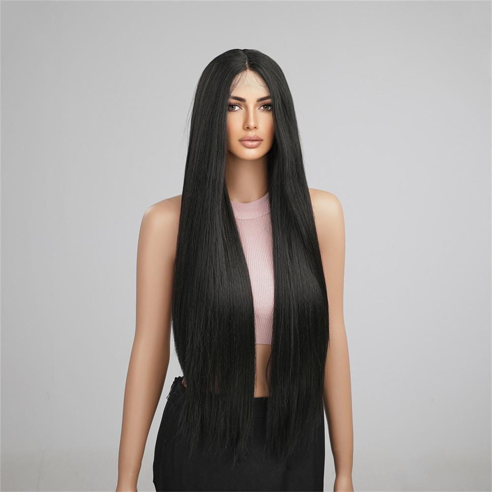 【Early Black Friday】HairCube Elegance: Long Lace Front Wig with Middle ...