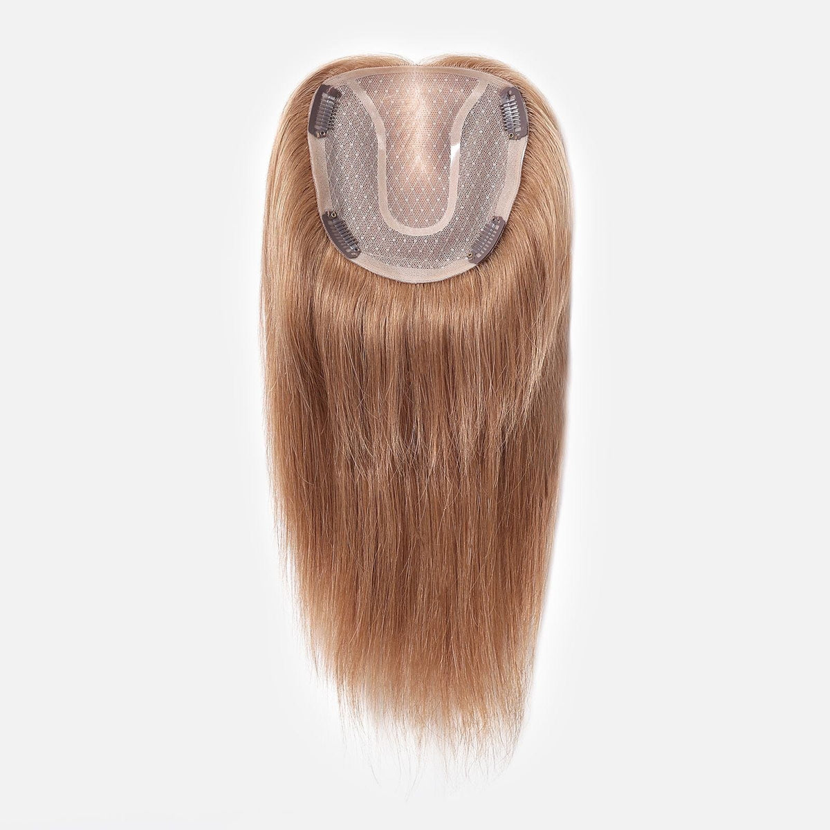 HairCube 100% Human Hair Toppers for Women | Lace Front Mono Top with ...