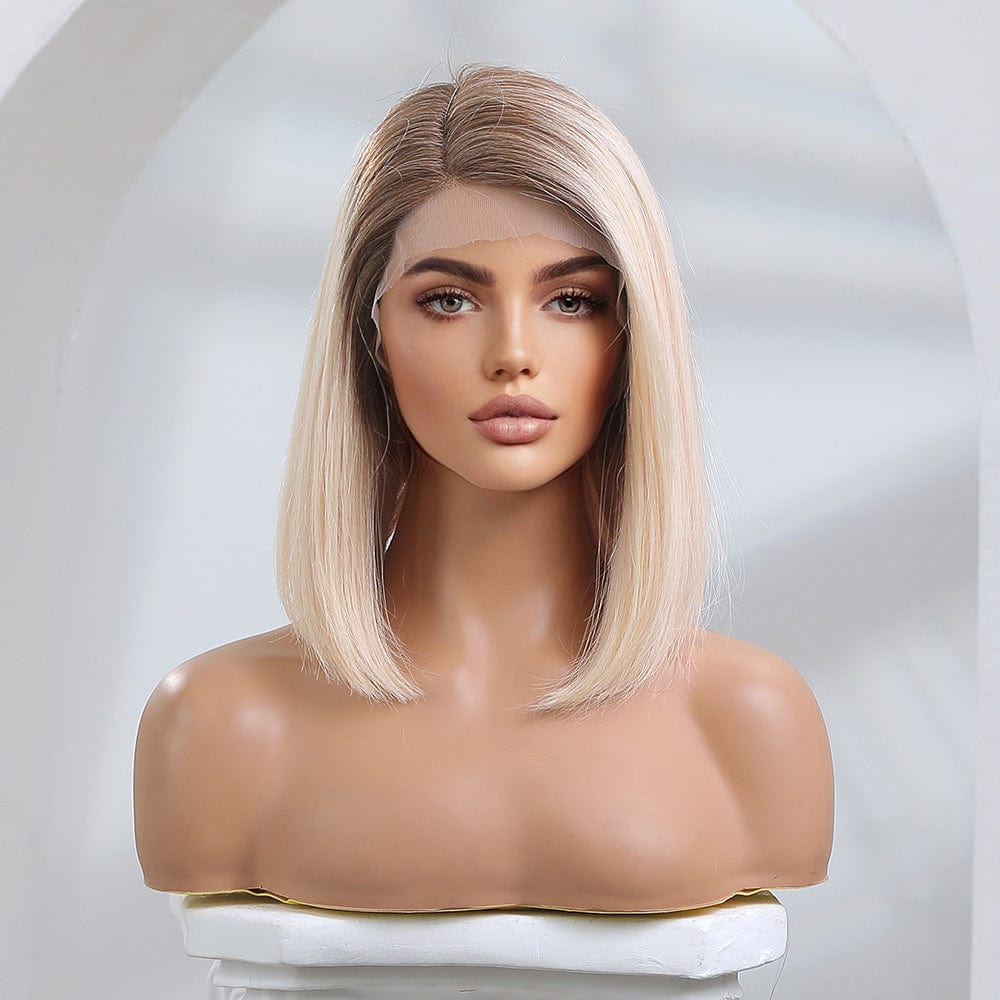 Haircube 2 Shades 100% Human Hair Lac Front Wig- Rihanna(Limited-time ...
