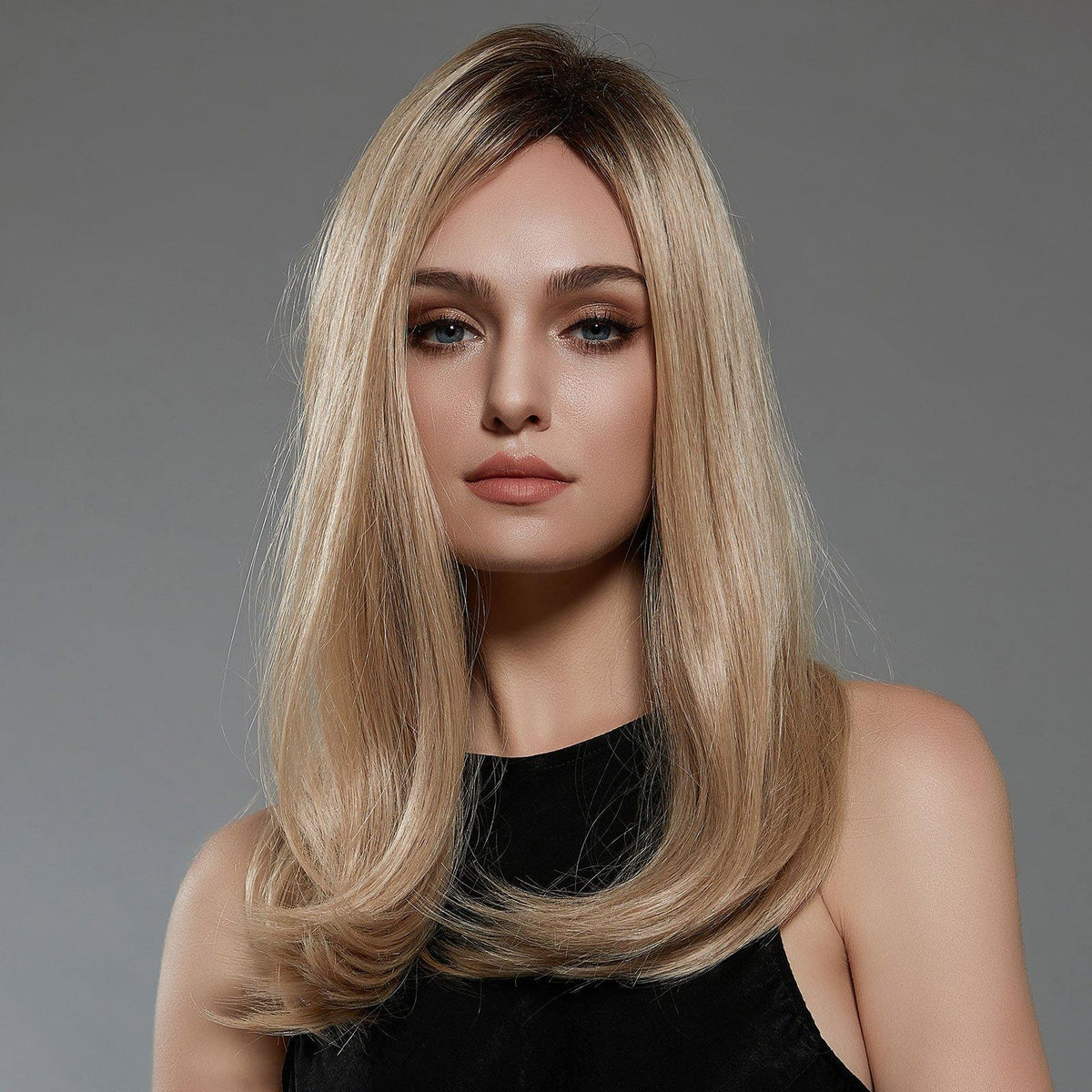 Haircube Medium Long Lace Front Synthetic Wig 🎗 Jordynn – HAIRCUBE
