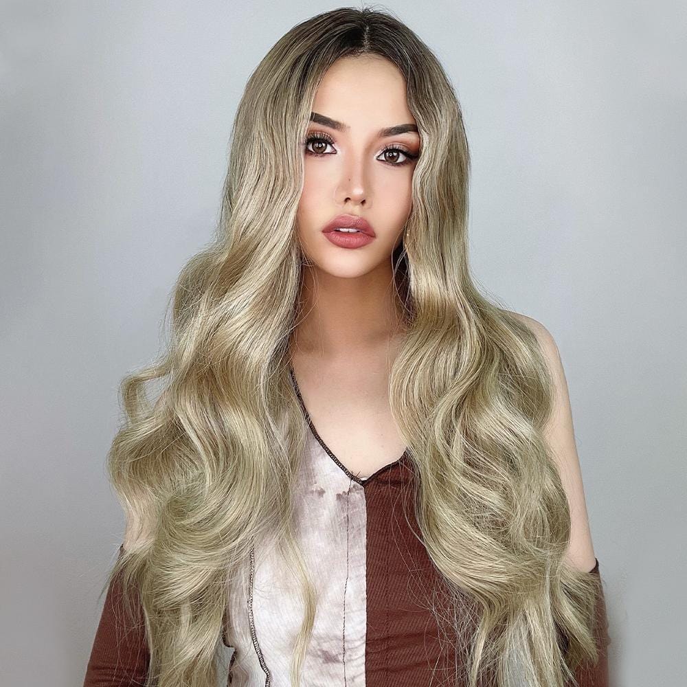 Haircube 21 Inches Loose Curls Synthetic Wig Every3 – HAIRCUBE