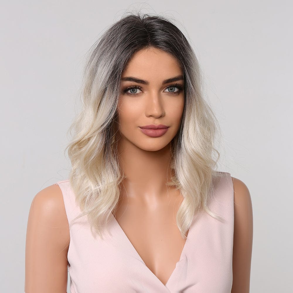Haircube 15 Inches Bob With Bangs Lace Front Synthetic Wig - Vee – HAIRCUBE