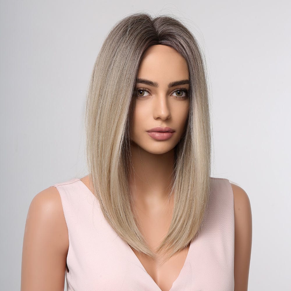 Haircube 18 Inches Natural Bob Synthetic Wig - Calista – HAIRCUBE