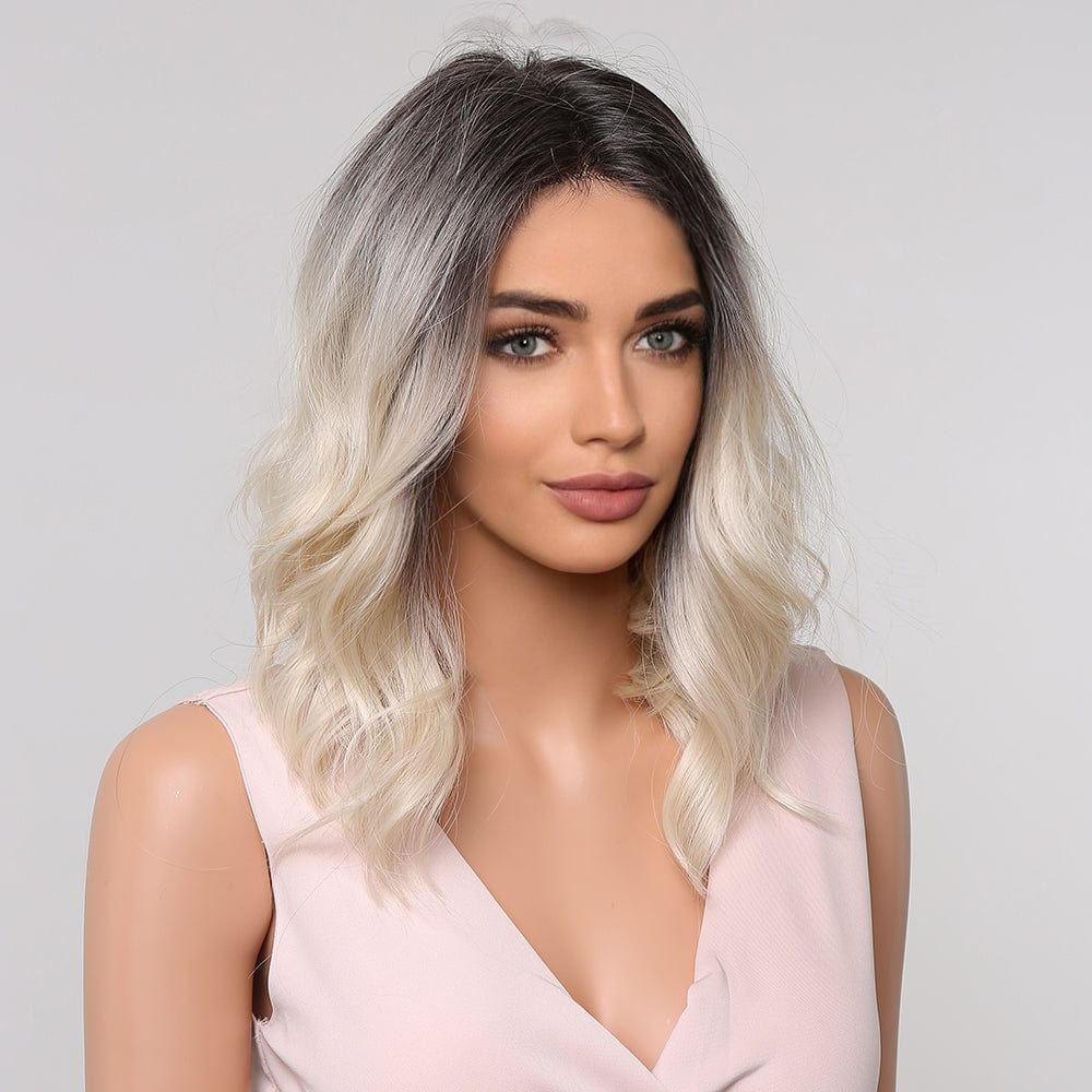 Haircube 15 Inches Bob With Bangs Lace Front Synthetic Wig - Vee – HAIRCUBE