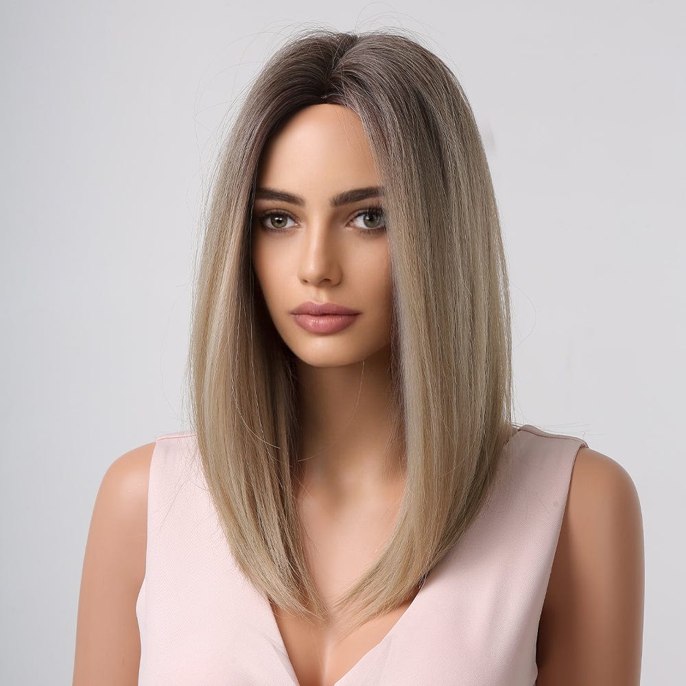 Haircube 18 Inches Natural Bob Synthetic Wig - Calista – HAIRCUBE
