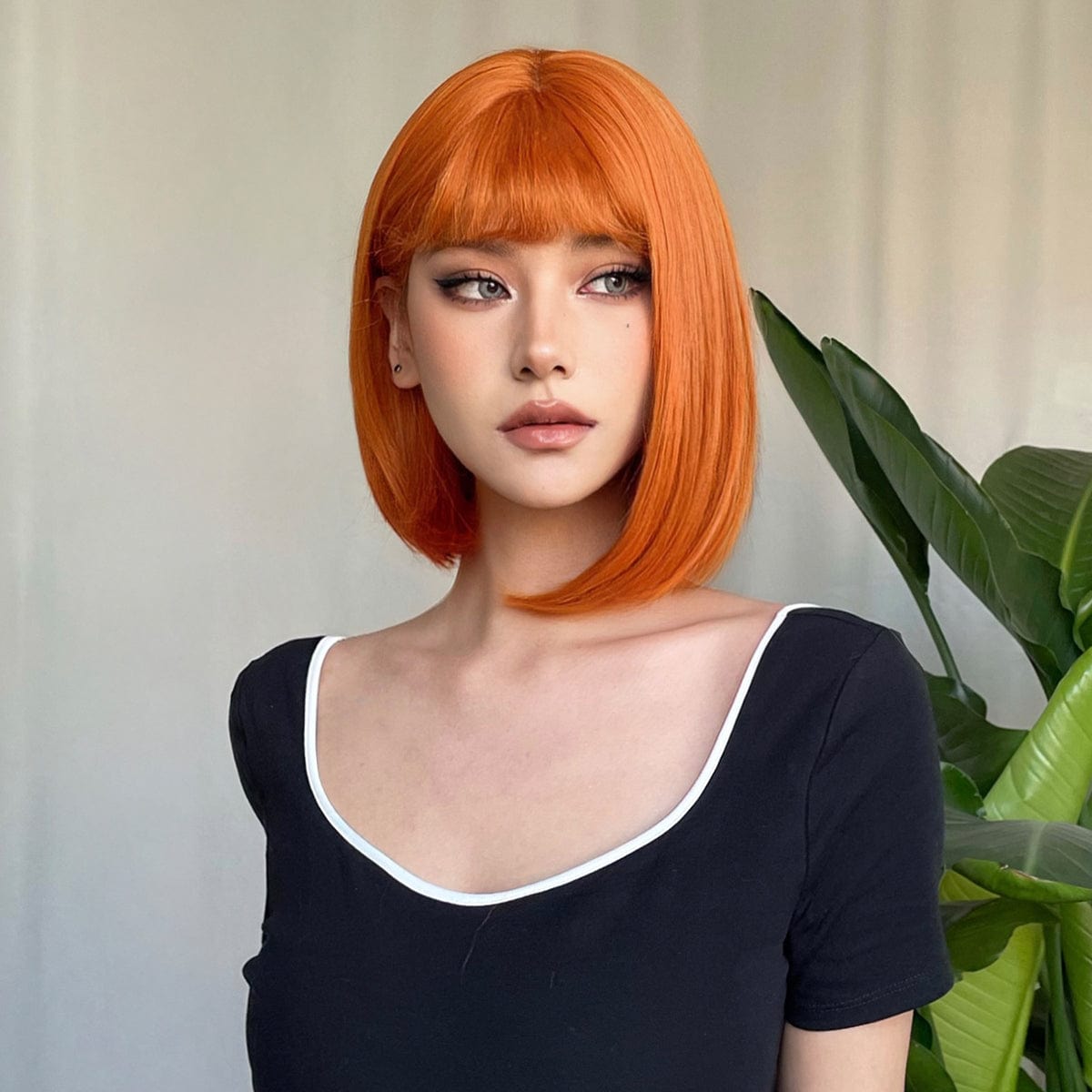 15 Inches Bob Synthetic Wig - Kitsu – HAIRCUBE